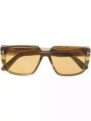 TOM FORD TOM FORD Eyewear Rectangle-Framed Tinted Sunglasses