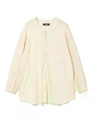 Undercover Button-up Long-sleeve Shirt - Neutrals