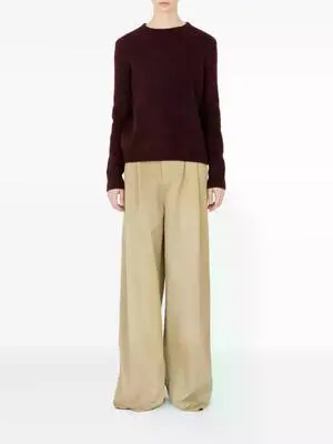 MAISON MARGIELA Four-stitch Logo Jumper - Red