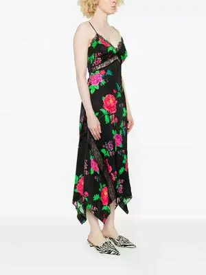 NISSA Backless Midi Dress