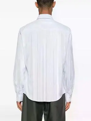 AMI Paris De Coeur Striped Shirt