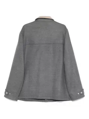 Brunello Cucinelli Contrast-collar Jacket