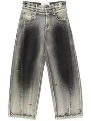 FENG CHEN WANG Washed-effect Jeans