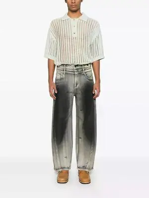 FENG CHEN WANG Washed-effect Jeans