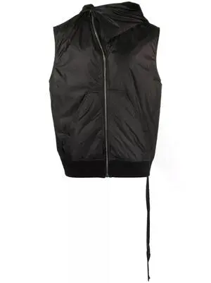 Rick Owens Pouch-pocket Zip-up Hoodie - Black