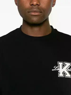 Karl Lagerfeld Logo-appliqué T-shirt