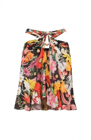 LUNA B Floral Pareo