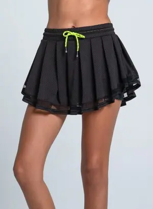 Lucky In Love Real Tulle Skirt - Black