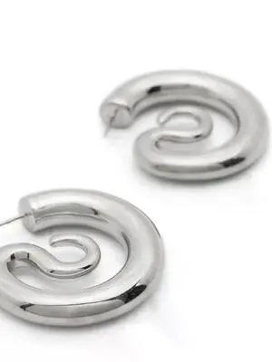 PANCONESI Serpent Hoop Earrings
