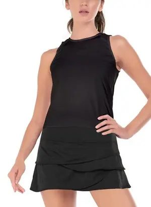 Lucky In Love Paneled Performance Tops For Women