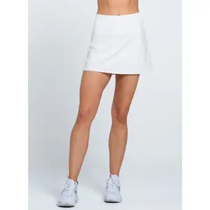 Lucky In Love Baseline A-line Skirt - Bone