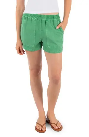 Hurley Cotton Twill Shorts - Spring Green