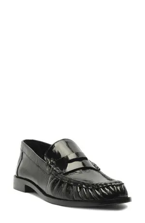Schutz Tyche Penny Loafer - Black