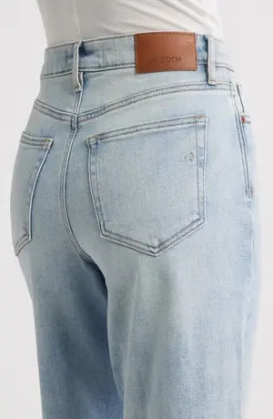 HIDDEN JEANS Clean Crop Wide-leg Jeans