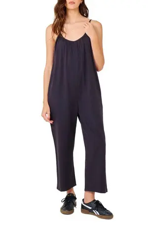 Hurley Hurley New Heights Jumpsuit Off Black
