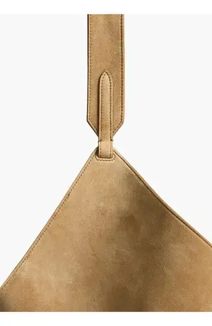 Khaite Small Lotus Top Handle Bag - Mud