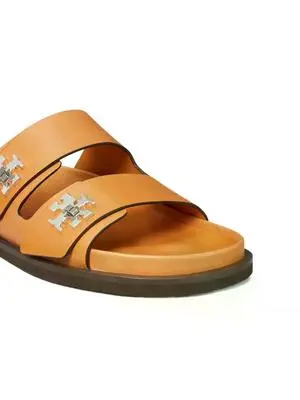 Tory Burch Embellished Slip-on Sandals - Brown