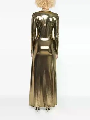 Barbara Bui Metallic Maxi Dress