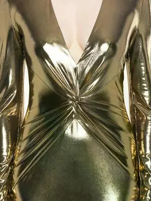 Barbara Bui Metallic Maxi Dress