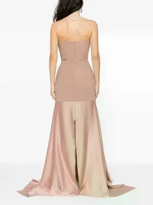 Solace London The Alessandra Strapless Gown
