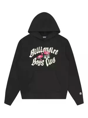 BILLIONAIRE BOYS CLUB Logo-print Hoodie - Black