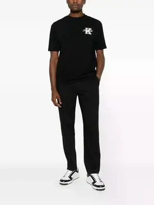 Karl Lagerfeld Logo-appliqué T-shirt