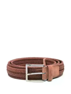 ORTIGNI Interwoven Belt - Brown