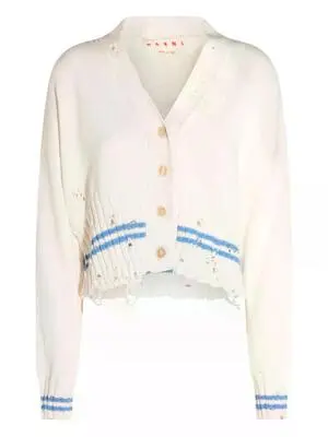 Marni Distressed-effect Cardigan