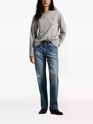 Polo Ralph Lauren Long-sleeve Crewneck T-shirt - Grey