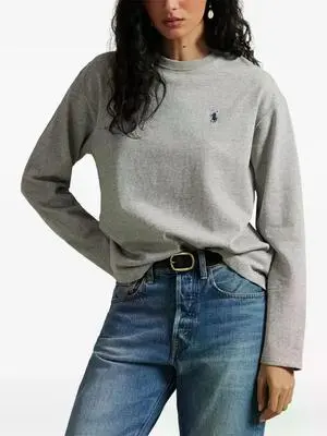 Polo Ralph Lauren Long-sleeve Crewneck T-shirt - Grey