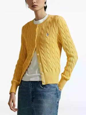 Polo Ralph Lauren Cable-knit Cardigan - Yellow