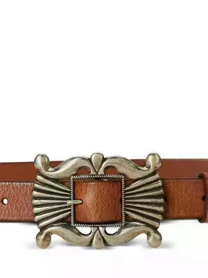 Polo Ralph Lauren Decorative-buckle Leather Belt