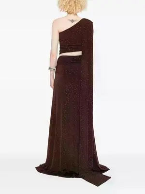 NISSA Rhinestone-embellished Gown
