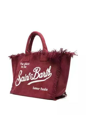 MC2 SAINT BARTH Vanity Tote Bag - Red
