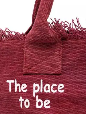 MC2 SAINT BARTH Vanity Tote Bag - Red