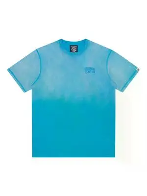 BILLIONAIRE BOYS CLUB Logo-embroidered Faded T-shirt - Blue