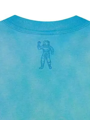BILLIONAIRE BOYS CLUB Logo-embroidered Faded T-shirt - Blue
