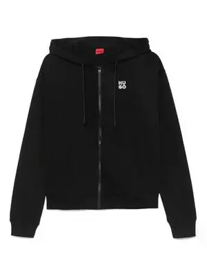 Hugo Embroidered Sweatshirts Hoodies For Women