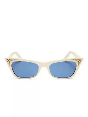 Valentino Garavani Cat Eye Sunglasses - White