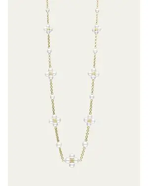 Paul Morelli Sequence Pearl Necklace - Yellow