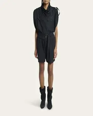 Isabel Marant Étoile Danica Belted Shorts