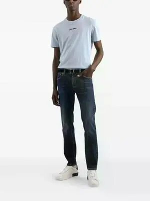 Dolce & Gabbana Logo-embroidered Cotton T-shirt