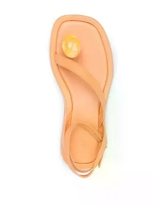 GIABORGHINI Open-toe Sandals - Orange