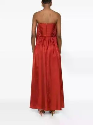 Max Mara Edda Strapless Dress