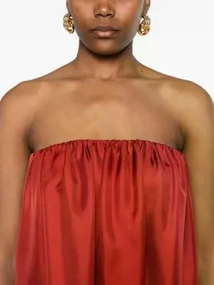 Max Mara Edda Strapless Dress