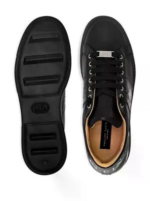 Philipp Plein Hexagon Low-top Sneakers - Black