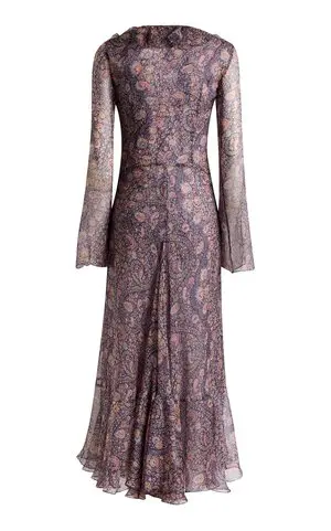 Etro Scarf-detailed Maxi Dress