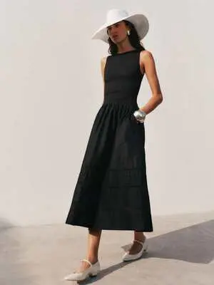 REFORMATION Idelle Midi Dress