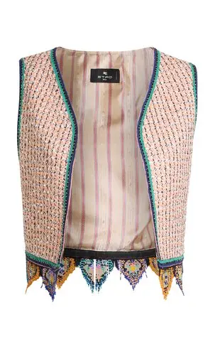 Etro Button Detailed Vests For Women