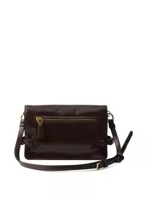 Prada Leather Shoulder Bag - Brown